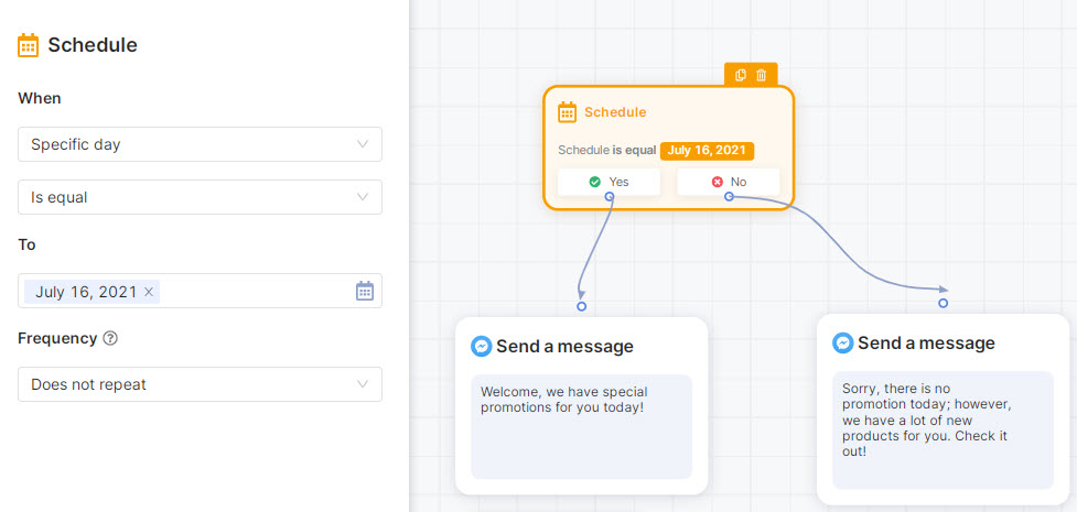 Socialreply V2.5 - Control Your Conversational Flows With ‘Conditions’